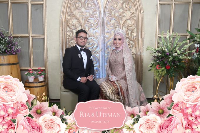 Utsman & Ria Wedding | Foto moto photobooth | Bridestory