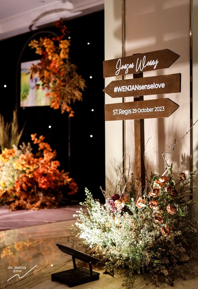 The Wedding of Wenny & Jannsen | De Sketsa decoration | Bridestory