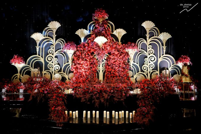 The Wedding of Grayson and Viona | De Sketsa decoration | Bridestory