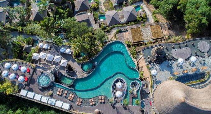 Wanna Jungle Pool and Bar | The Kayon Jungle Resort | Bridestory