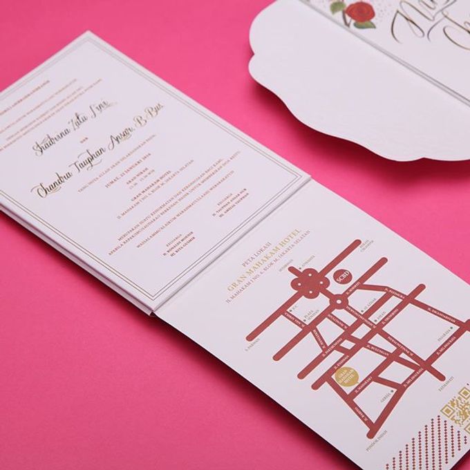 Nina & Chandra Wedding Invitation by Hiraloka | Bridestory.com
