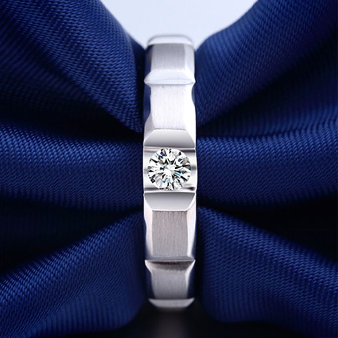 Tiaria TOREUTIC HEART Diamond Ring Perhiasan Cincin Pernikahan Emas dan ...