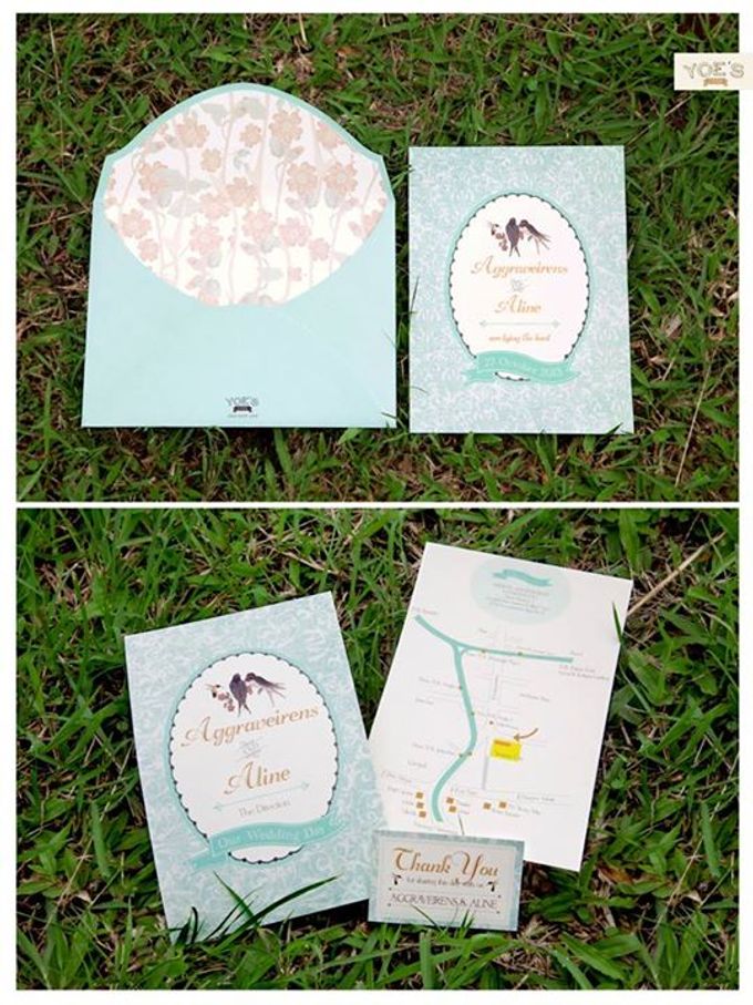 AGGRAVEIRENS & ALINE | YOE'S CARD | Bridestory