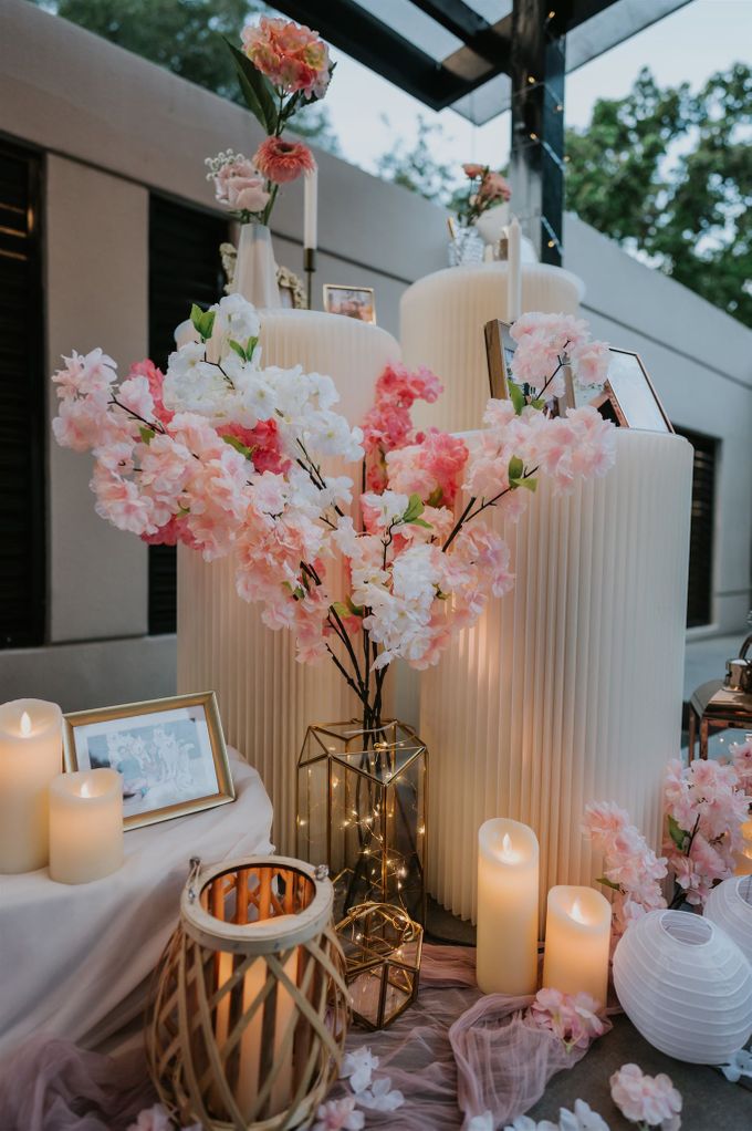 Japan Sakura Proposal in Singapore cosy Villa Romantic Japan Theme by ...