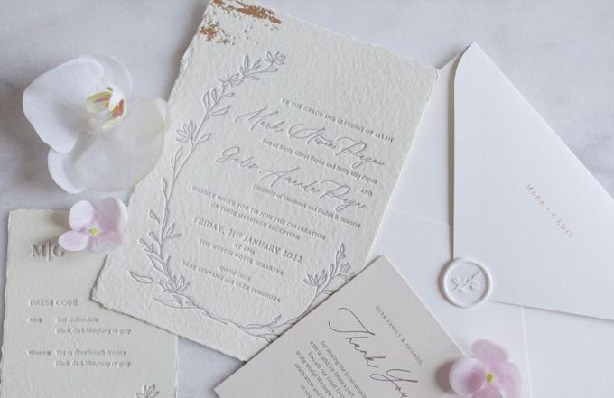 Mark & Gadis | The Fine Press | Bridestory