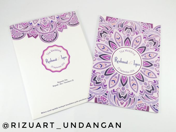 Undangan Single plus Amplop | Percetakan RizuArt | Bridestory