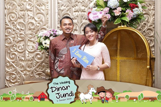 Dinar & Jundi Wedding | Foto moto photobooth | Bridestory