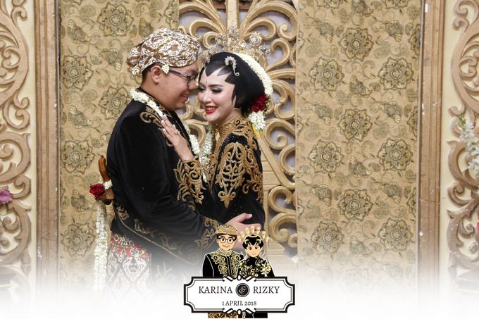 Karina & Rizky Wedding | Foto moto photobooth | Bridestory