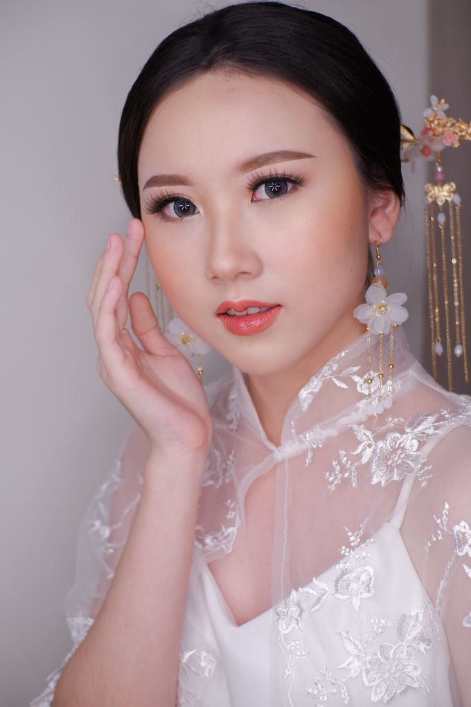Sangjit Makeup Look | Cynthia Zhang | Bridestory