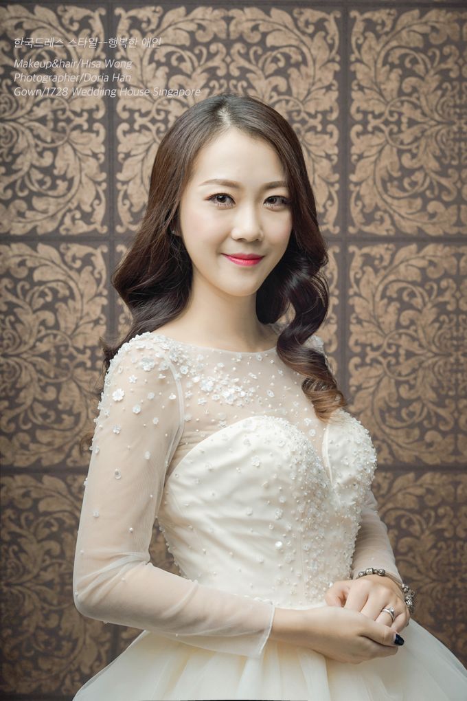 Joanne and junwei Korea style pre wedding | Cocoon makeup and hair ...