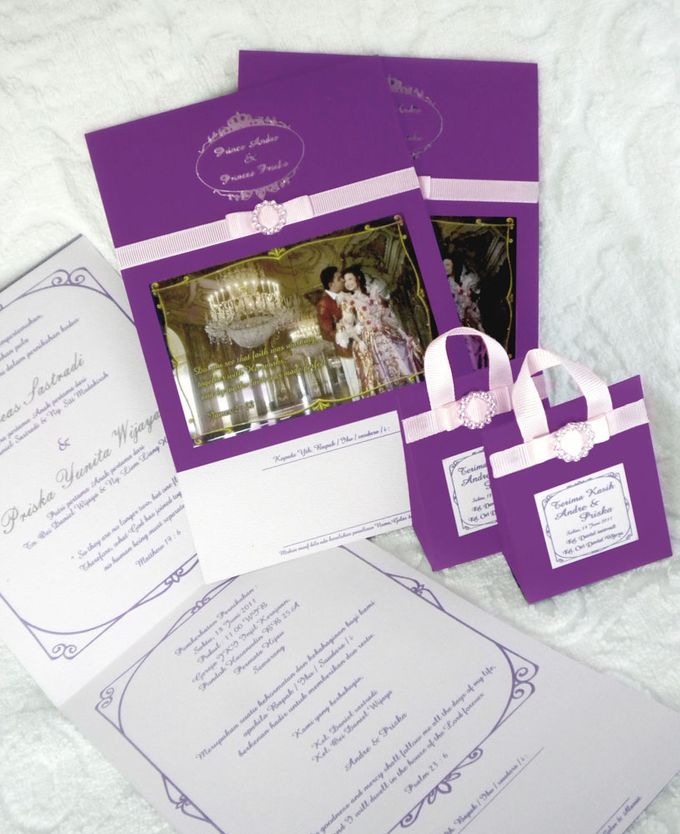 Andre & Priska Fairy tale Wedding Invitation by Kairos Wedding ...