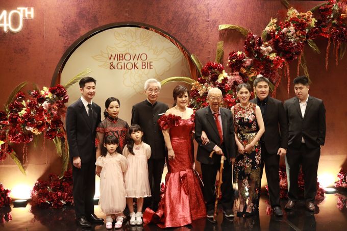 MC wedding anniversary 40th at Glass House Ritz Carlton Pacific Place ...