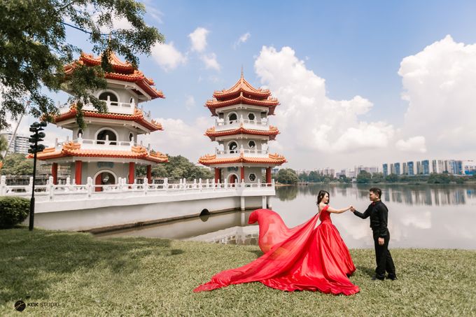Singapore prewedding of Rinnie & Richie | Klik Studio | Bridestory