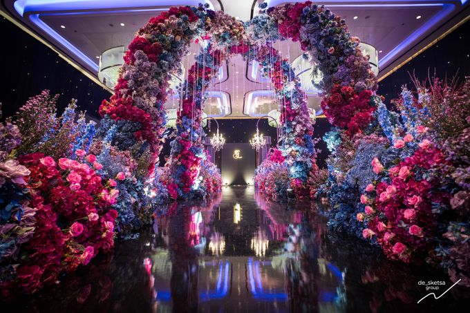 The Wedding Of Steven & Ervina by De Sketsa decoration | Bridestory.com