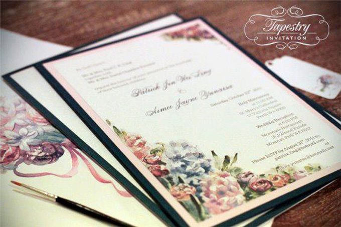 Original Artworks by Tapestry Invitation | Bridestory.com