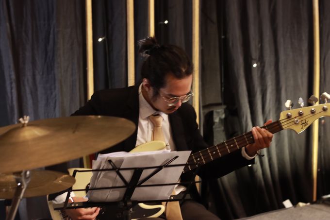 Jazz entertainment wedding at Puri Begawan Bogor by Double V ...