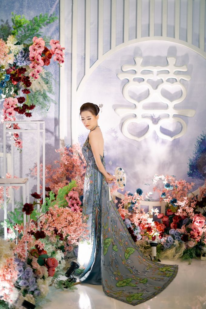 Sisca & Louis Engagement Decoration at Panorama Room, Hilton by ...