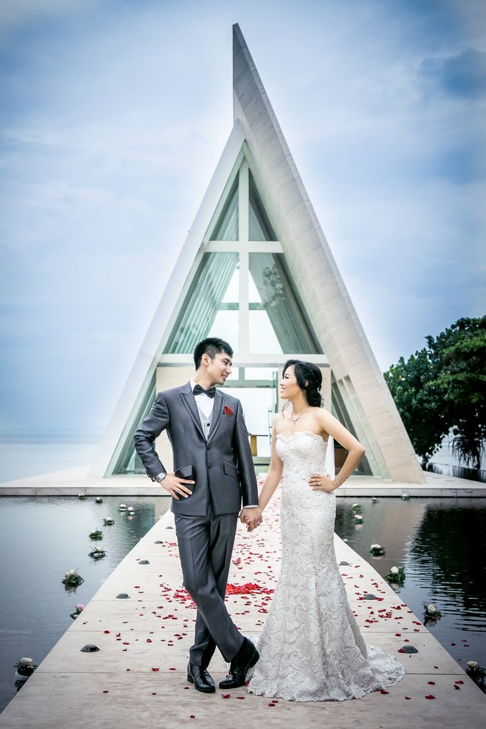 Wedding at Infinity Chapel Conrad Nusa Dua Bali | All that Bali Wedding ...