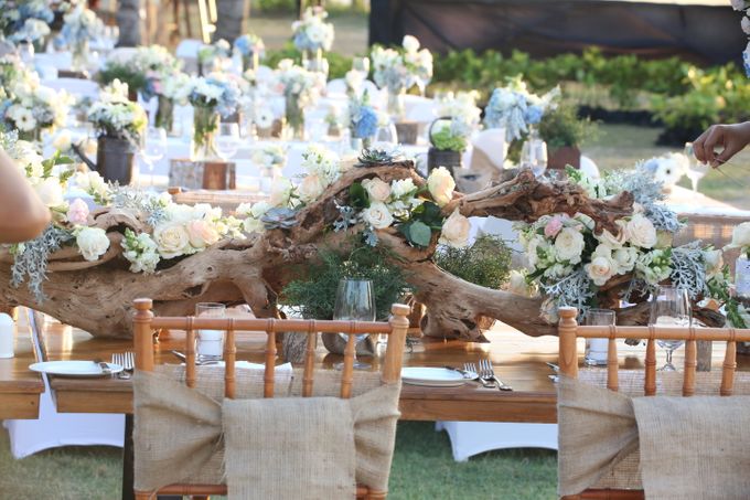 Reception Dinner set up by InterContinental Bali Resort | Bridestory.com