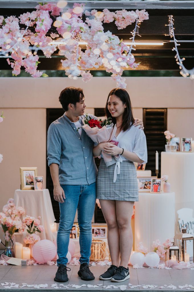 Japan Sakura Proposal in Singapore cosy Villa Romantic Japan Theme by ...