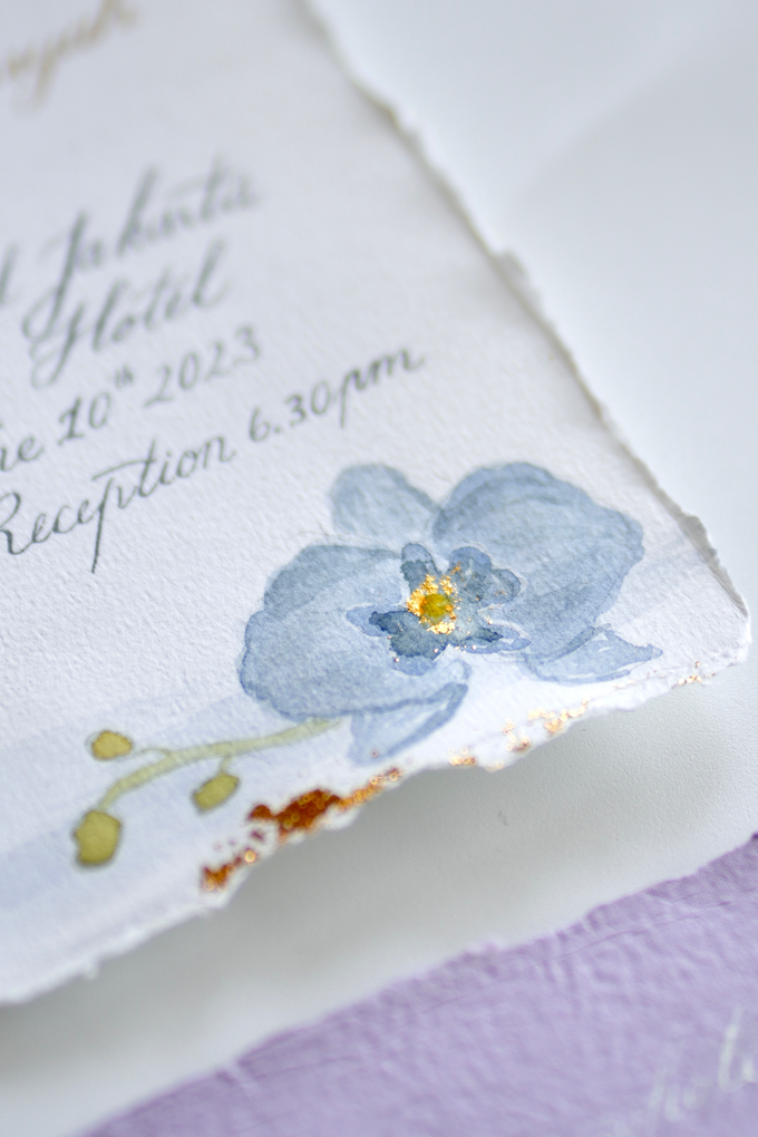 Dusty Navy Blue - Puple by Ann Letter | Bridestory.com