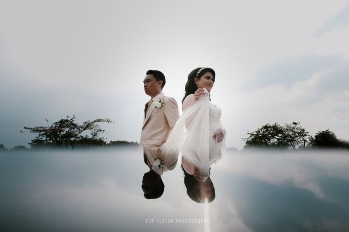 Outdoor Night Reception of Michelle & Kyendi by Top Fusion Wedding ...