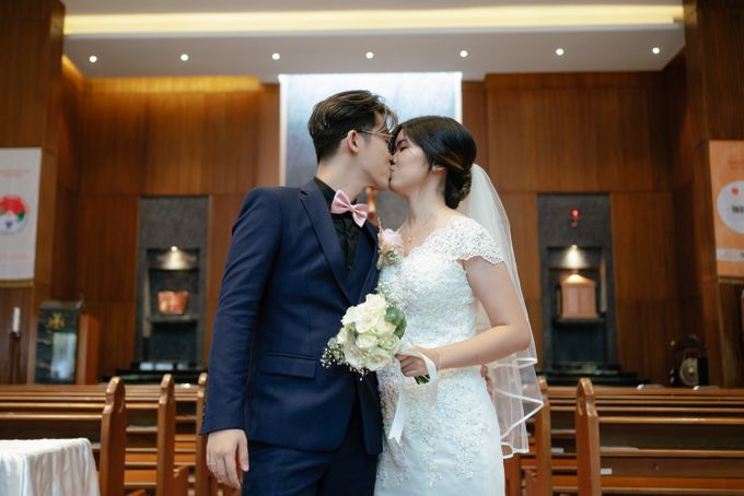 The Wedding of Luber & Jessica at Gereja St. Monika Serpong by Warna ...