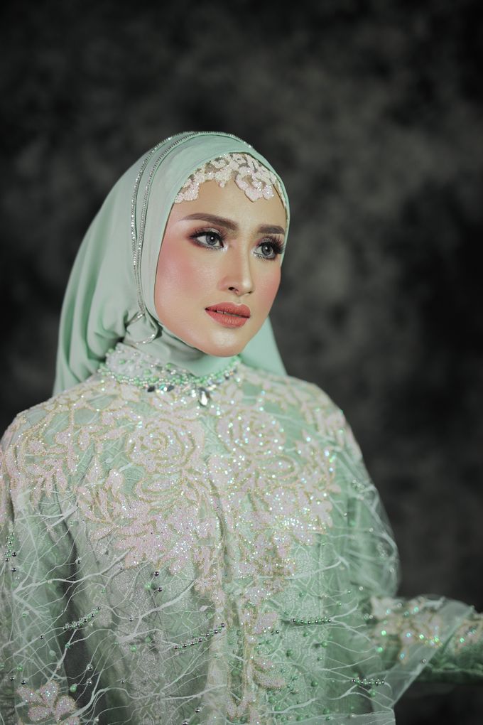 Bridal Songket Green Mermaid Dress by BY LAKSMI 0817 0370 7670 | LAKSMI ...