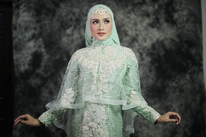 Bridal Songket Green Mermaid Dress by BY LAKSMI 0817 0370 7670 | LAKSMI ...