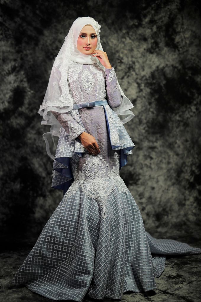 Bridal Songket Purple Mermaid Dress by BY LAKSMI 0817 0370 7670 ...