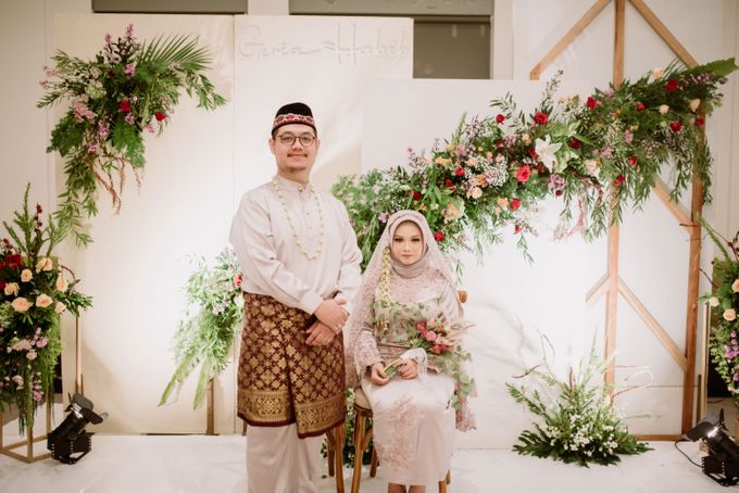 The Wedding of Gevia & Habib di Seribu Rasa Summarecon Bekasi | Decor ...