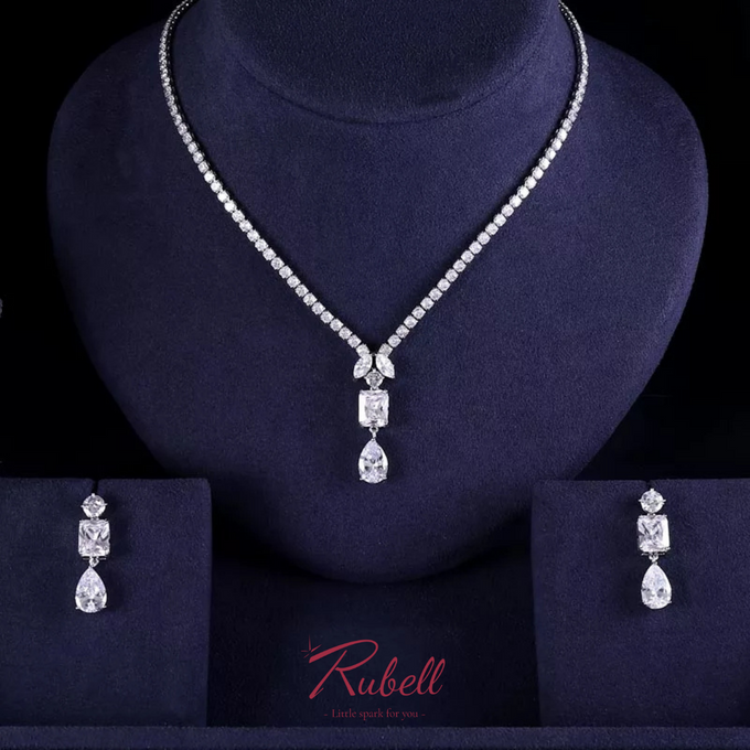Maureen Jewel Set | Rubell Jewelry | Bridestory