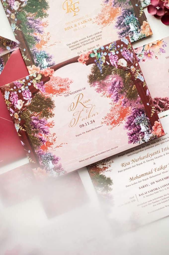 UNDANGAN RISA & FAIKAR by Corellia Wedding Art | Bridestory.com