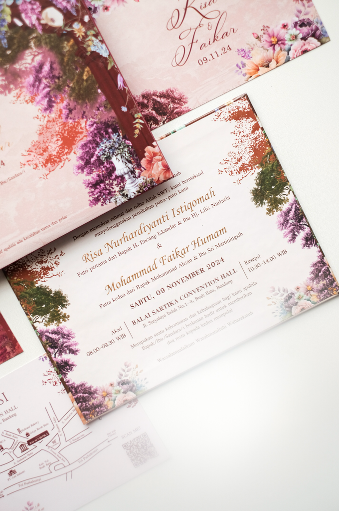 UNDANGAN RISA & FAIKAR | Corellia Wedding Art | Bridestory