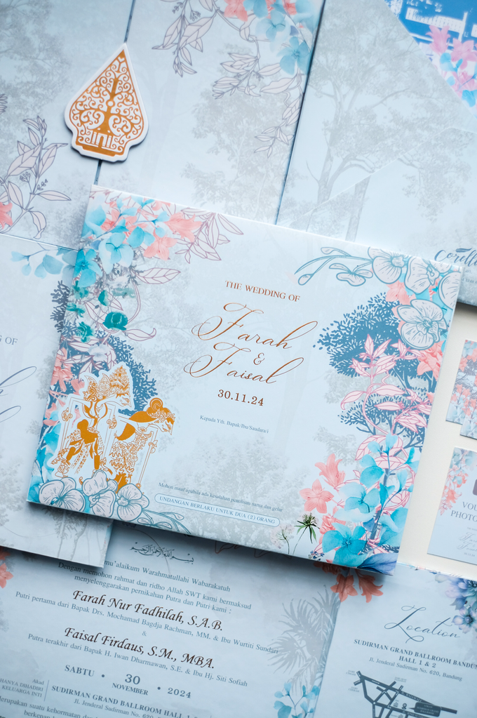 UNDANGAN FARAH & FAISAL | Corellia Wedding Art | Bridestory