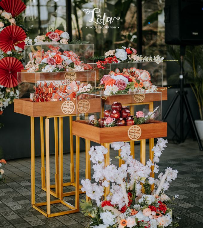 The Sangjit of Andre & Mei | Lola Gold Sangjit | Bridestory
