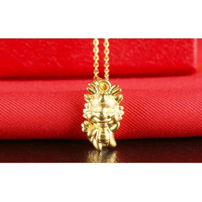 Tiaria Zodiac Dragon Gold Pendant Perhiasan Liontin Emas | TIARIA ...