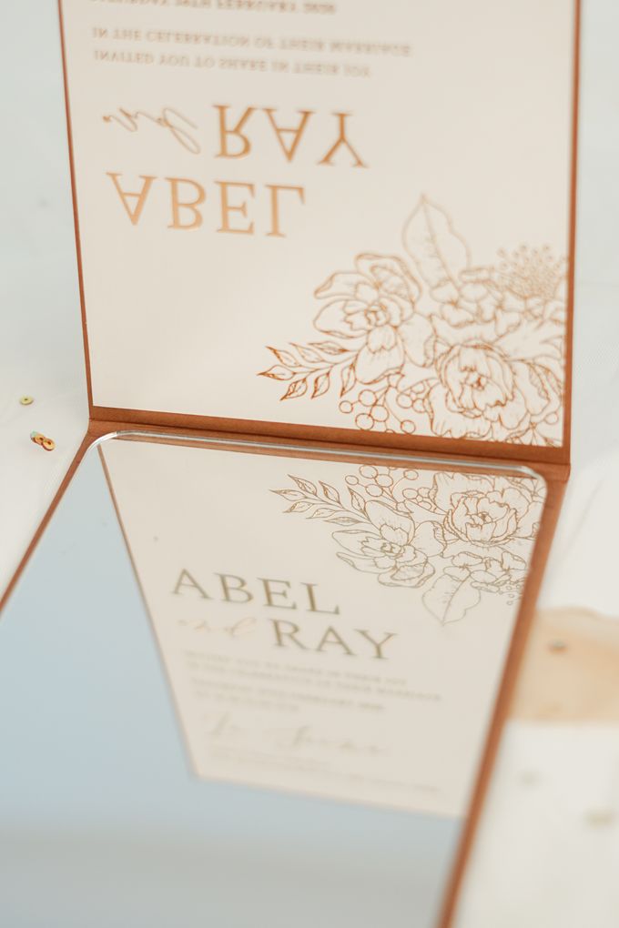 Abel Cantika & Ray (Reflection Mirror Invitation) | TMADE | Bridestory