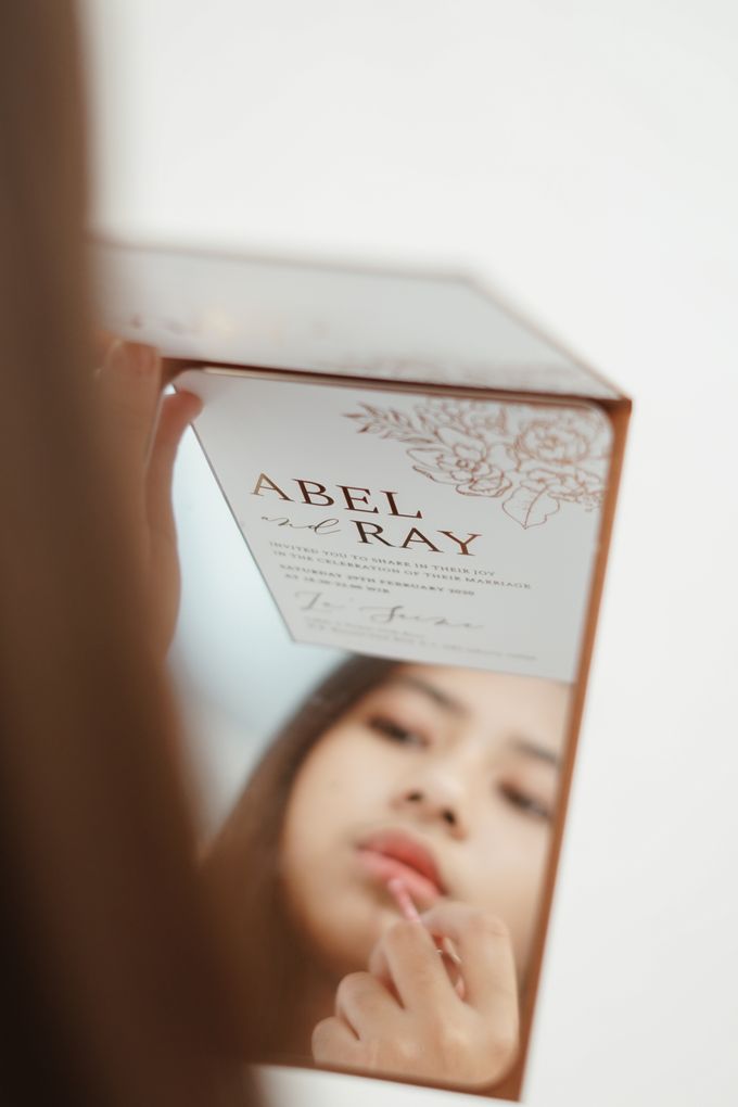 Abel Cantika & Ray (Reflection Mirror Invitation) | TMADE | Bridestory
