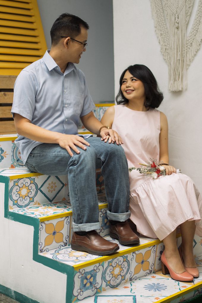 Prewedding of Ariana & Krishna at Dharmawangsa Studio by Warna Project ...