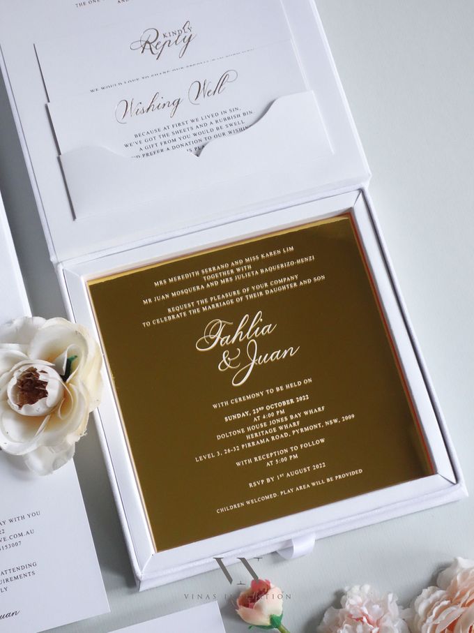 Tahlia And Juan | Vinas Invitation | Bridestory