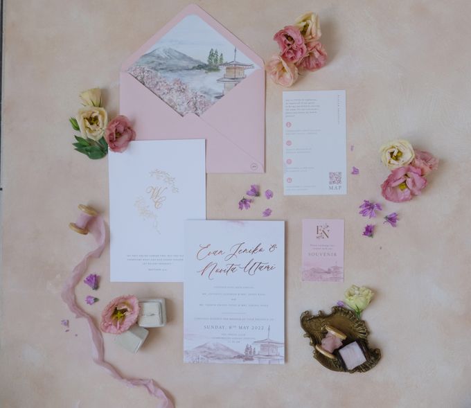 Invitation Suite for E + N | Lovebirdstories | Bridestory