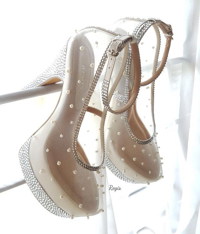 Transparent Collections | Regis Bridal Shoes | Bridestory