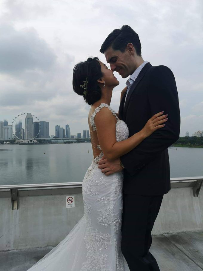 Pre-wedding Photoshoot Cheers by Angel Chua Makeup and Hair ...