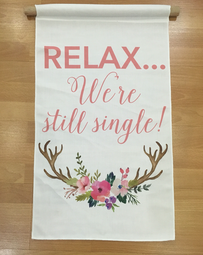 Here Comes the Bride Flag by dydx Bride | Bridestory.com