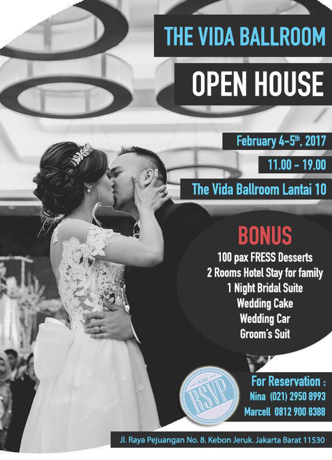 OPEN HOUSE | The Vida Ballroom by ESTARE | Bridestory