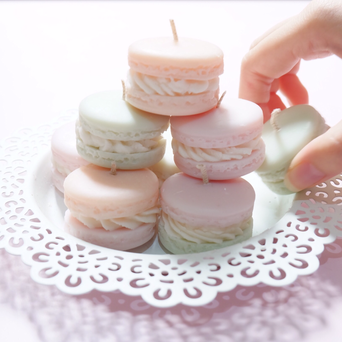 Macaron Candles by Scent and Light | Bridestory.com