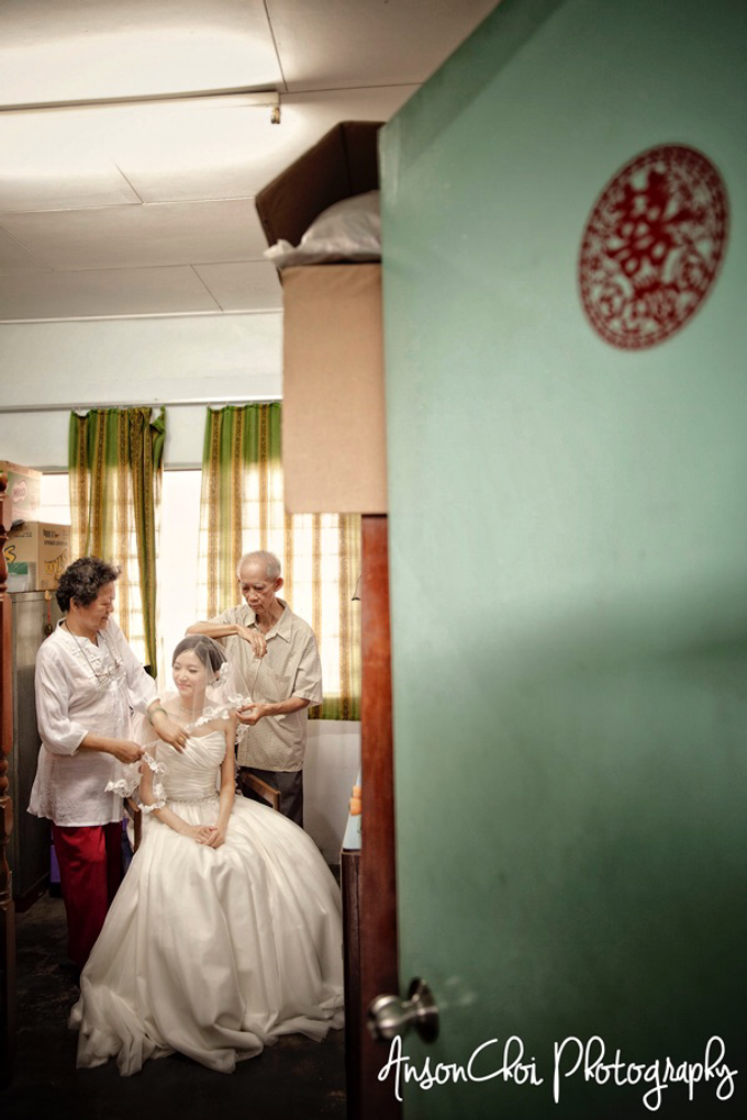 Actual Wedding Shoot by Anson Choi Photography | Bridestory.com