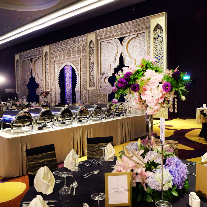 Raffles Hotel, VIP Table Arrangement by Yulika Florist & Decor ...