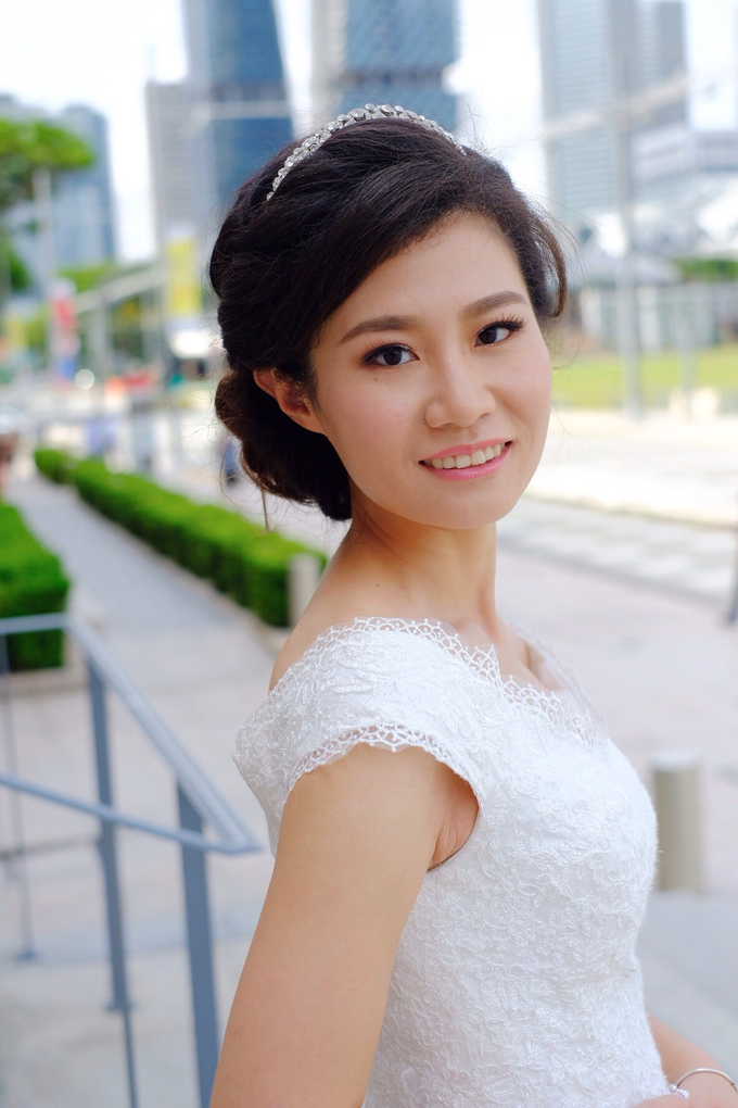 Ms Leong pre wedding shoot | Cocoon makeup and hair | Bridestory
